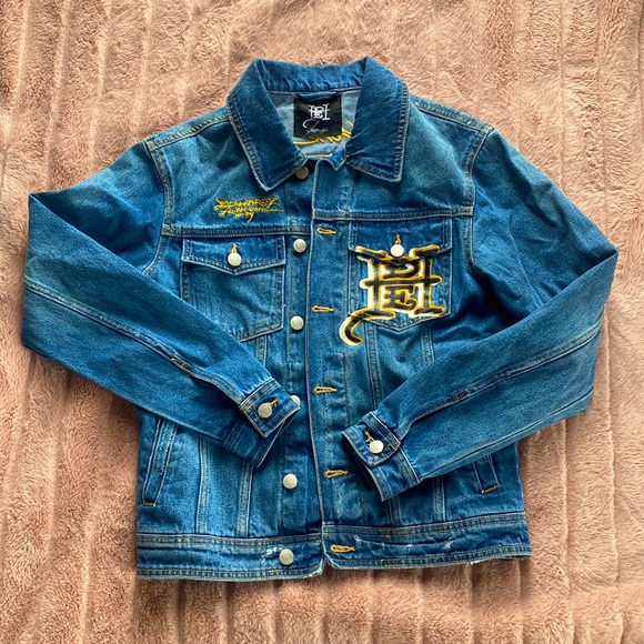 Ed Hardy | Jackets & Coats | Ed Hardy Nyc Tiger Denim Jacket | Poshmark